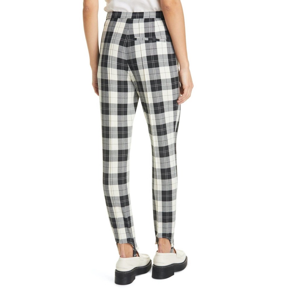 Baum And Pferdgarten Pants Naleen Check Black Ivory S… - Gem